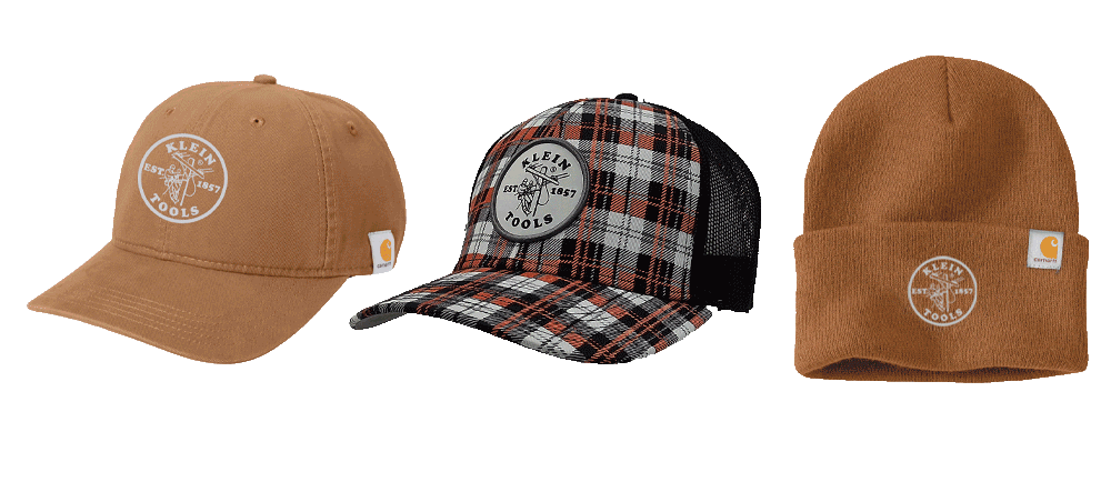 NOBODY DOES HATS LIKE KLEIN TOOLS